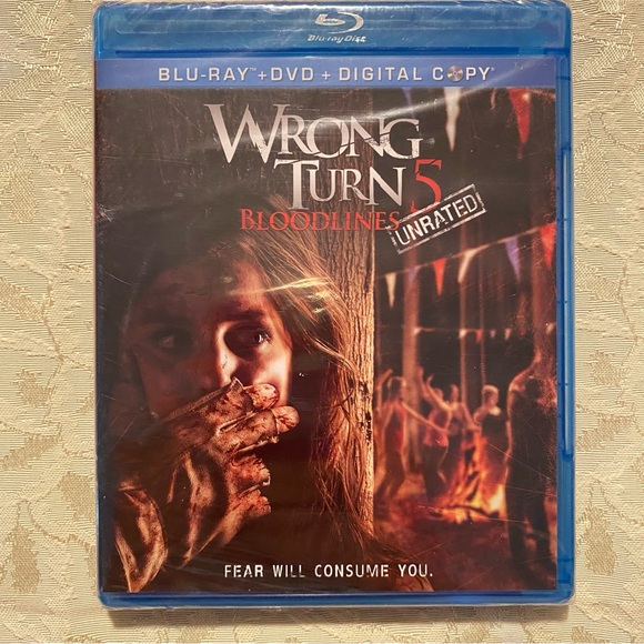 20th Century Studios | Media | Wrong Turn 5 Bloodlines Unrated Bluray Disc Dvd | Poshmark